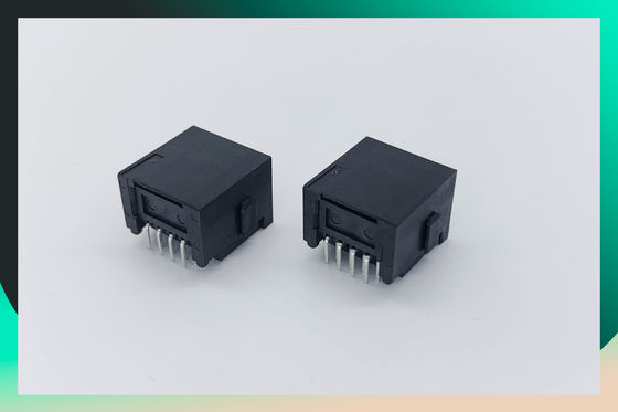 Low Profile 90 Degree Rj45 Connector Rj45 Modular Jack Shielded