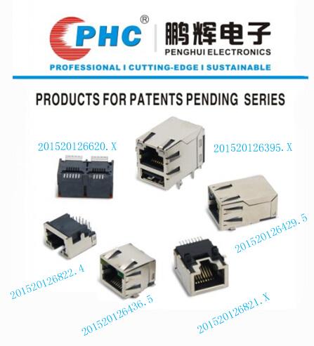 Full Shield Female POE RJ45 Jack Single part 10 / 100 Base-T Fast Jack CCTV